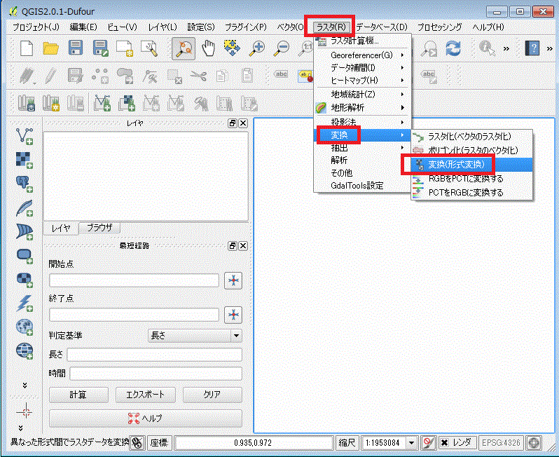 森林計画図のbmp出力: Dr.kobaの「森林情報管理学」講座