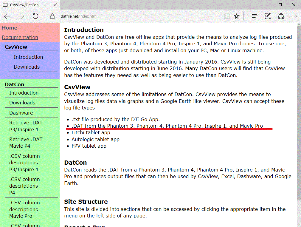 Phantom 4 Proのlogファイルの閲覧: Dr.kobaの「森林情報管理学」講座
