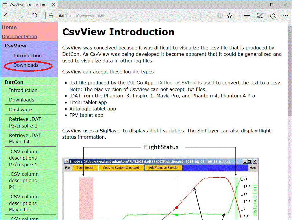 Phantom 4 Proのlogファイルの閲覧: Dr.kobaの「森林情報管理学」講座