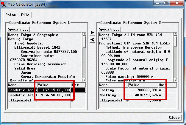 環境省の植生図画像のgeoref: Dr.kobaの「森林情報管理学」講座